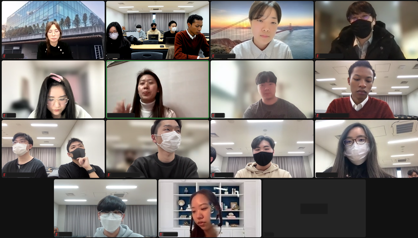 SCOPE students participated in an online discussion with graduate ...